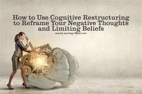 Cognitive Restructuring Reframe Your Negative Thoughts And Limiting