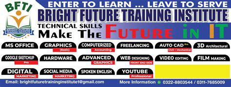 bright future training institute