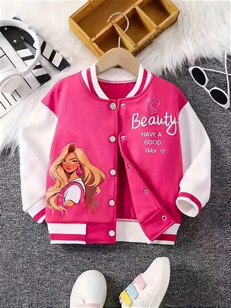 Young Girls Portrait Slogan Graphic Color Block Trendy Temu Australia