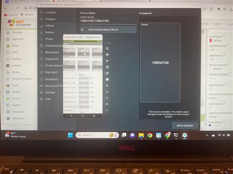 How Do I Resize The Screen Of The Emulator MIT App Inventor Help MIT App Inventor Community