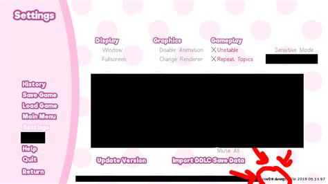 Regarding To Settings Information · Issue 4266 · Monika After Storymonikamoddev · Github