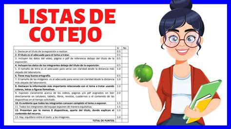 Descubre Cómo Utilizar Una Lista De Cotejo Efectiva Para Evaluar Tus