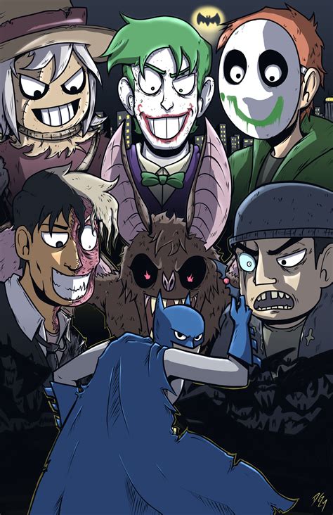 Artstation Batman And Villains Fan Art