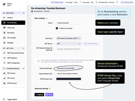 Stream To Youtube With Enhanced Rtmp