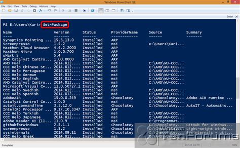 Powershell Packagemanagement Oneget Install Apps From Command Line Tutorials
