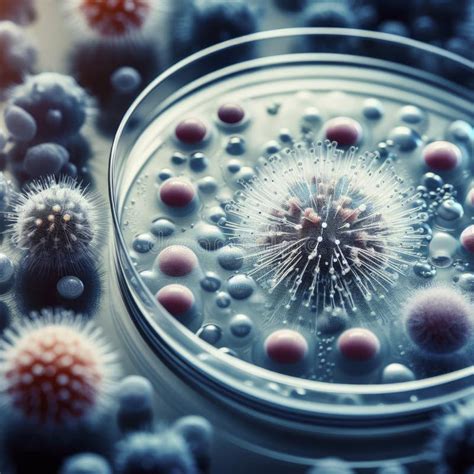 Growing Bacteria In The Laboratory Ai Generative Stock Illustration Illustration Of Plate