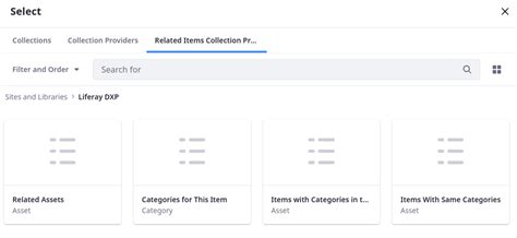 Collection Providers Liferay Learn