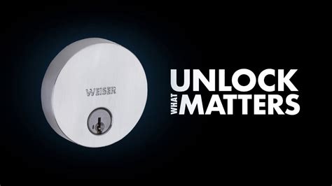 Weiser Unlock What Matters YouTube