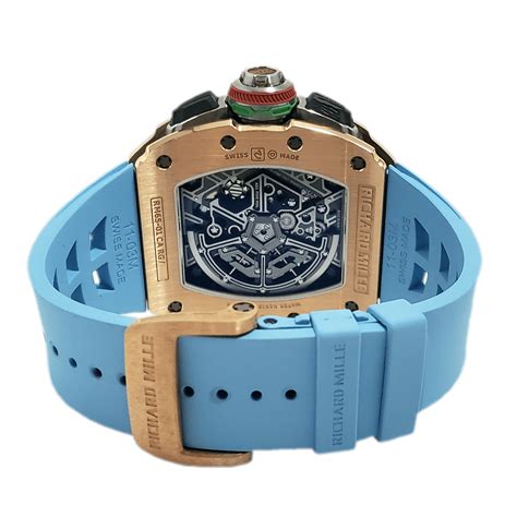 Richard Mille Rm65 01 Split Seconds Chronograph In Rose Gold And Black