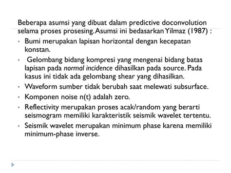 Predictive Deconvolution In Seismic Data Processing Pdf