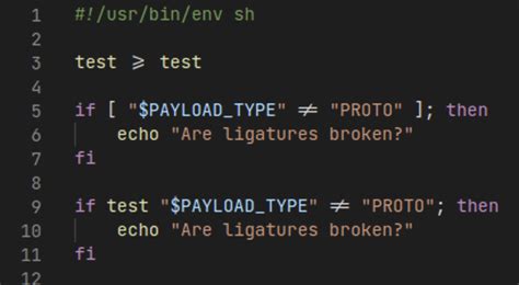 Jetbrains Mono Font With Ligatures Broken On Linux · Issue 105067