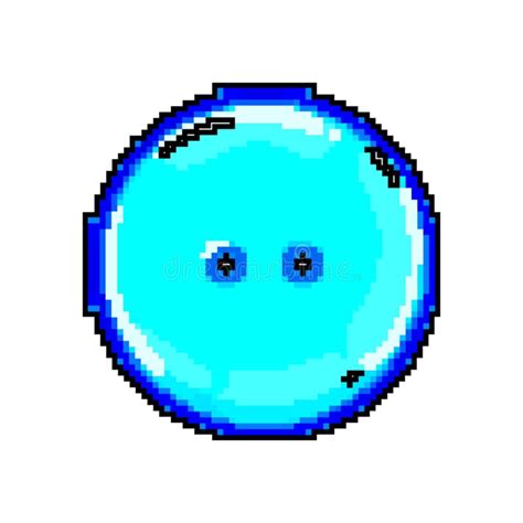 Sew Sewing Button Game Pixel Art Vector Illustration Stock Vector Illustration Of Embroidery