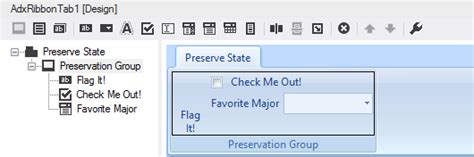 How To Preserve Control State When Developing Custom Outlook Ribbons