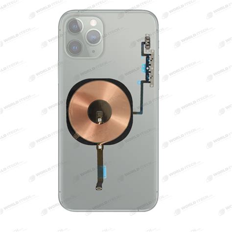 Nappe Bouton Volume Mute Recharge Sans Fil Induction Iphone Pro Max