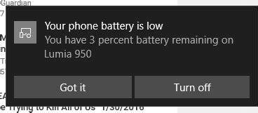 How To Enable Cortana S Low Battery Notification On Windows PC