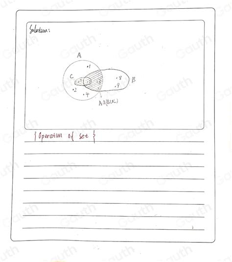 Solved 5 Gambar Rajah Venn Di Ruang Jawapan Menunjukkan Set P Set Q