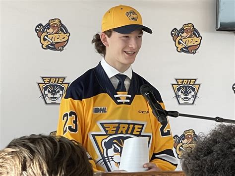 Erie Otters Get To Know Matthew Schaefer And Wesley Royston