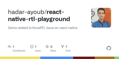 Github Hadar Ayoubreact Native Rtl Playground Demo Related To