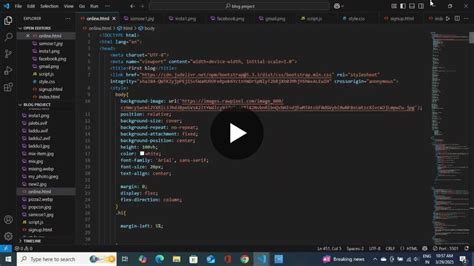 Webdevelopment Foodblog Html Css Bootstrap Frontend Learning Ashish Rastogi