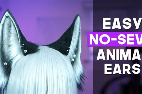 Cosplay Cat Ear Template Create A Furry Feline Look With These Easy To Use Templates