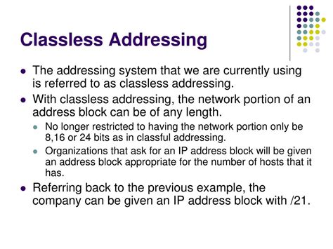 PPT Addressing The Network IPv PowerPoint Presentation Free Download ID