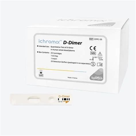 Boditech Ichroma D Dimer Test Kit At ₹ 4500 D Dimer Kit In Daltonganj