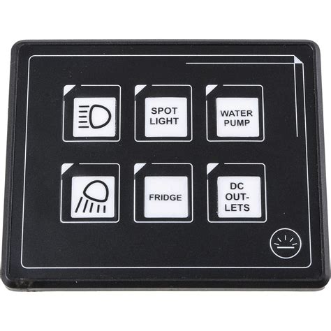 Drivetech X Way Touch Switch Panel With Bluetooth Control DT