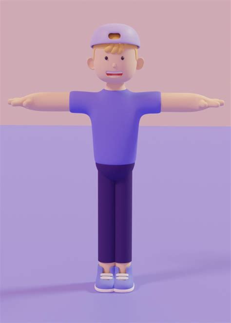 A Character I Made Following Keelan Jons Tutorial It Was Pretty Easy To Make R Blender