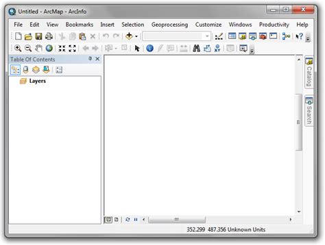 Arcmap Tool Interface Download Scientific Diagram