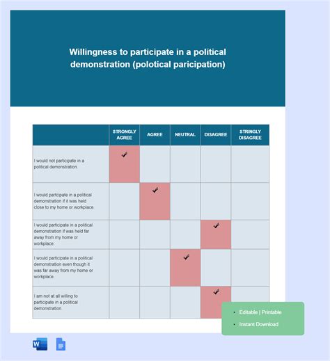 Point Likert Scale Online Template EdrawMax EdrawMax Templates