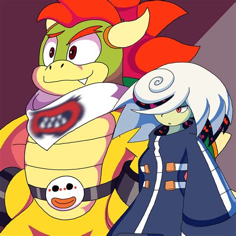 Adult Sage And Bowser Jr By Speeds58510215 Rsonicthehedgehog