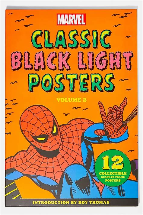 Marvel Classic Black Light Collectible Poster Portfolio Volume 2