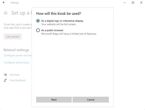 Configure Microsoft Edge Kiosk Mode Microsoft Learn