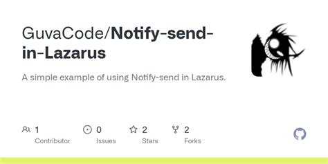 GitHub GuvaCode Notify Send In Lazarus A Simple Example Of Using