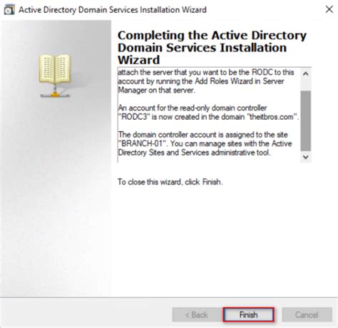 How To Install And Configure Read Only Domain Controller Rodc Theitbros