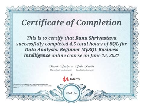 Ranu Shrivastava On Linkedin Sql Dataanalysis Udemy Mysql