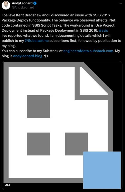 Potential Danger Using Deploy Package With Ssis 2016 Andyleonardblog