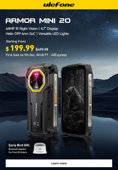 Ulefone S Armor Mini Is A Rugged Versatile Smartphone Offering Night Vision And An Infrared