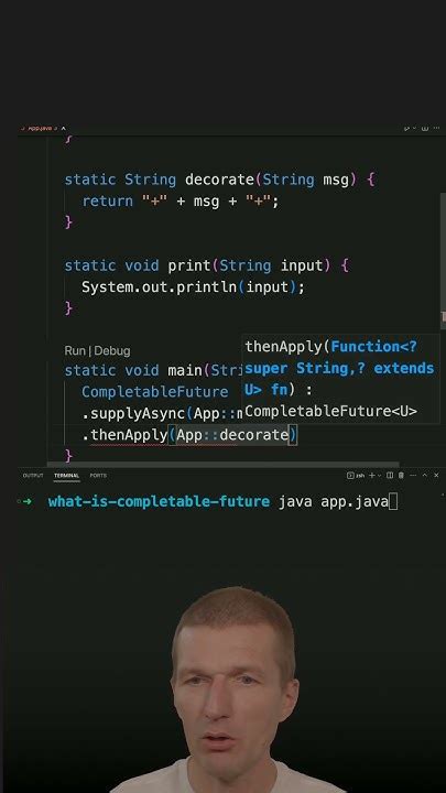 What You Can Do With Completablefuture Java Shorts Coding Airhacks Youtube