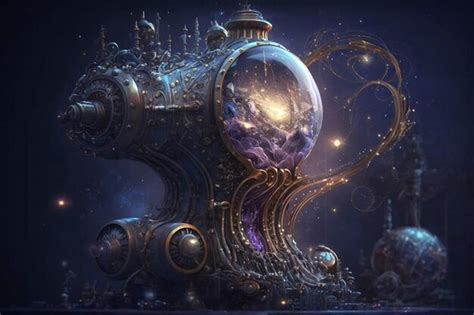 Premium AI Image A Machine That Is Made By The Artist