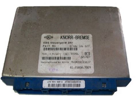 Knorr Bremse 0486106027 81258087009 Control Unit For Man Truck Tractor