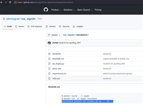 Portswigger Lab Jwt Authentication Bypass Via Algorithm Confusion With No Exposed Key A
