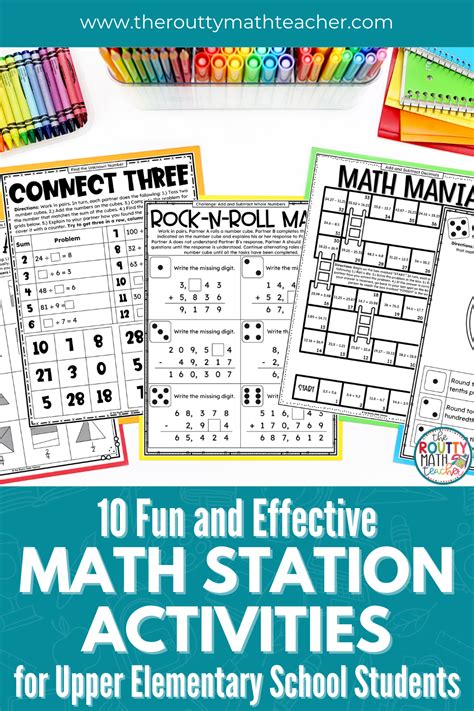 Math Station Games Artofit