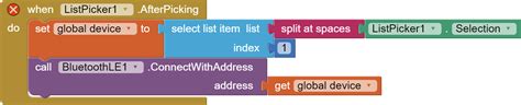 Reading Ble Service In Appinventor 41 By Gordonmoore Mit App Inventor Help Mit App