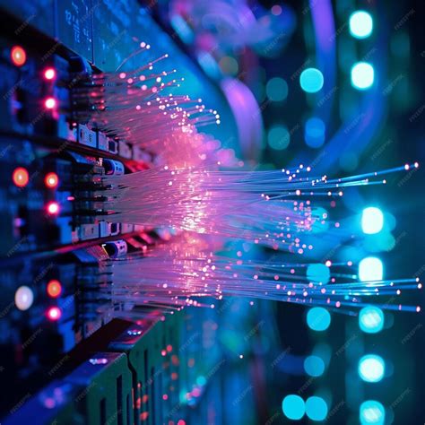 Premium Photo A Smart Data Server Data Center Network Server