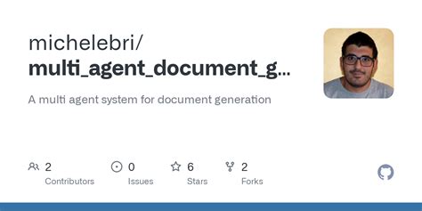 Multi Agent Document Generation Readme Md At Main Michelebri Multi Agent Document Generation