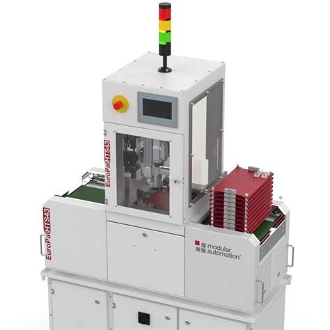 tray stacker stacking unstacking trays modular automation