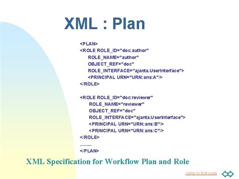 implementing distributed workflow systems from xml specifications vineet