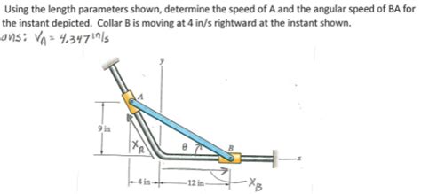 Solved Using The Length Parameters Shown Determine The