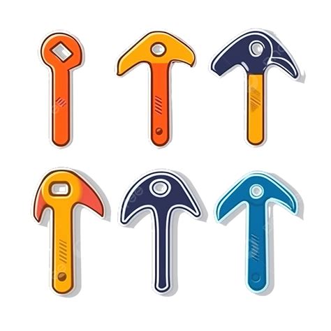 단면 렌치 미니멀리스트 건설 도구 스티커 컬렉션 세트 하나의 렌치 미니멀리스트 Png 일러스트 및 이미지 에 대한 무료 다운로드 Pngtree